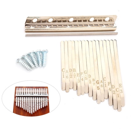 17 Tones Musical Kalimba Key, Accurate Sound Kalimba, Sturdy Key ...