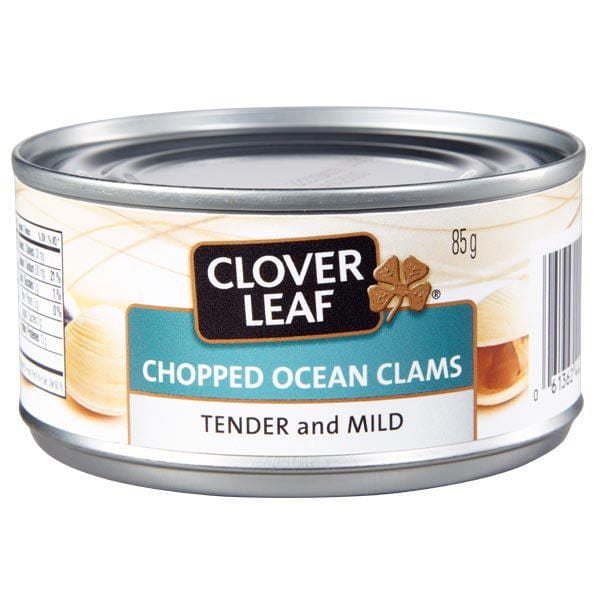 Clover Leaf Chopped Ocean Clams - Tender & Mild - Walmart.ca