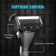 Jeremy's Razors 5-Blade Precision Razor for Men, Trimmer, Handle, 1 ...