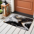 Area Rug 24×36in, Modern Marble Crack Texture Floor Carpet Living Room ...
