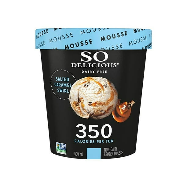 So Delicious - Salted Caramel Swirl Frozen Mousse, 500ml - Walmart.ca