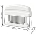 Orangide Meat Tenderizer Tool 16 Blade Stainless Steel Needle Prongs ...