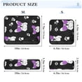 Bulldog Footprints Pattern Car Seat Belt Covers 2 Pack Soft Flannel ...