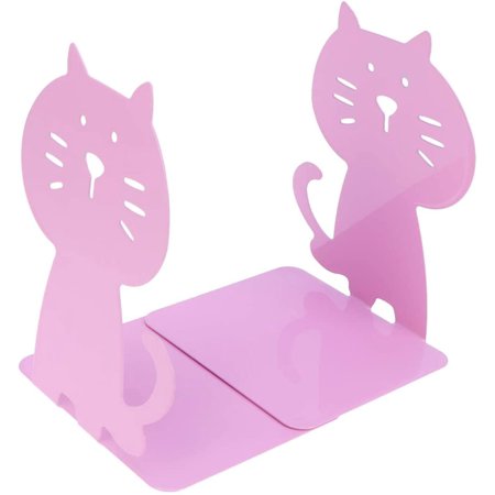 Decorative Bookends Metal Bookend Cute Cat Cartoon Bookends Non Skid ...