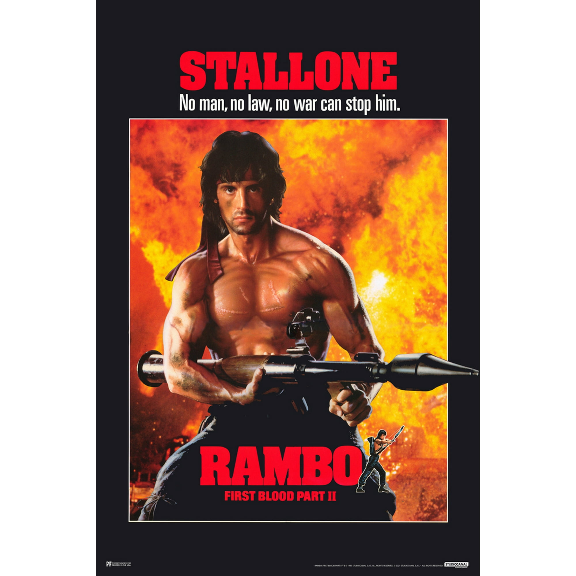 Rambo First Blood Part 2 Poster