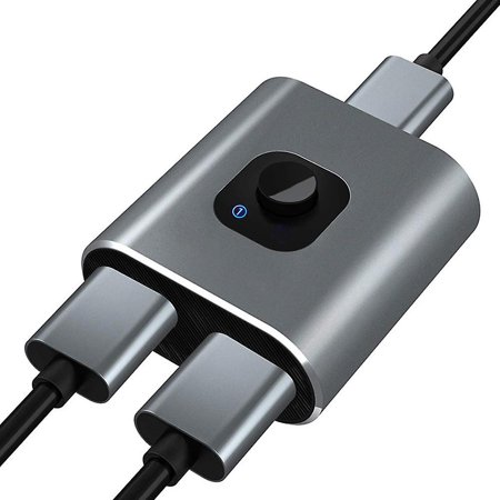 Hdmi Switch 4k Hdmi Splitter-techole Aluminum Bi-directional Hdmi ...