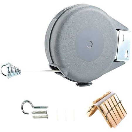 Retractable Clothesline Outdoor Powerful Clothes Lines Outdoors Holds ...