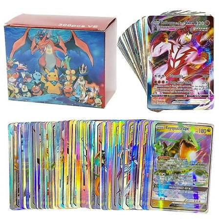 60 Tag Team English Vmax V Gx Ex Cards Game Battle Carte Trading Card ...