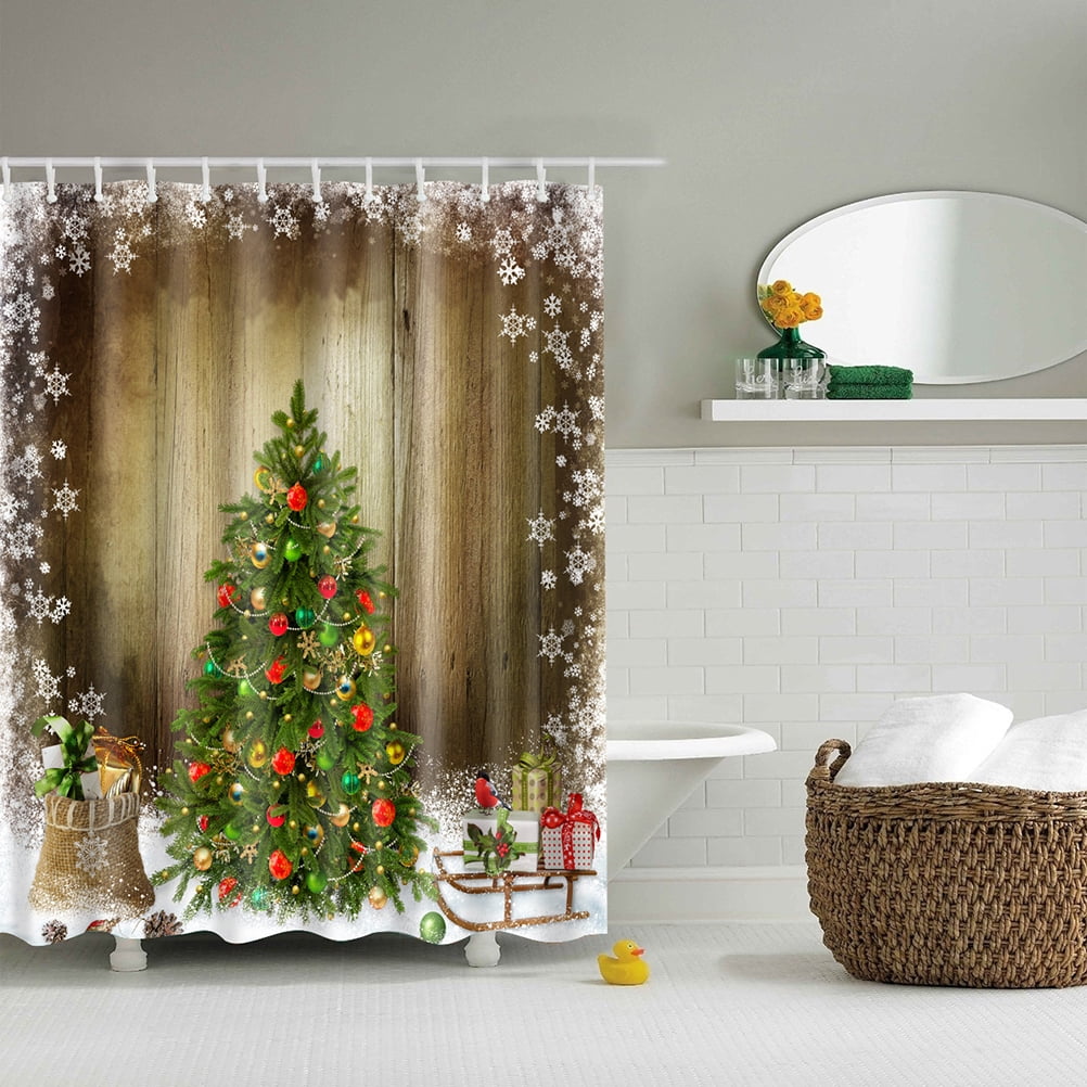 Click here for Pixnor 150x180cm Christmas Shower Curtain 3d Print... prices
