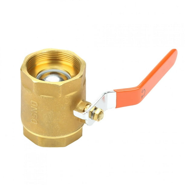 Female Thread Ball Valve, 1Pc DN50 Brass Pipe Valve 1.6MPa Female ...