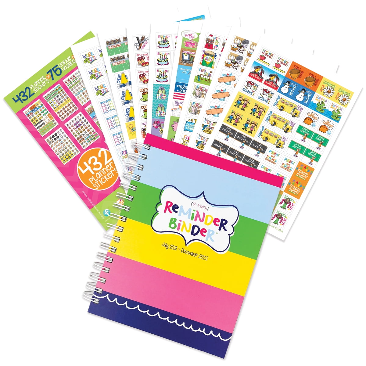 Papercraft Scrapbooking Stickers Hair Doodle Marker Stickers Planner ...