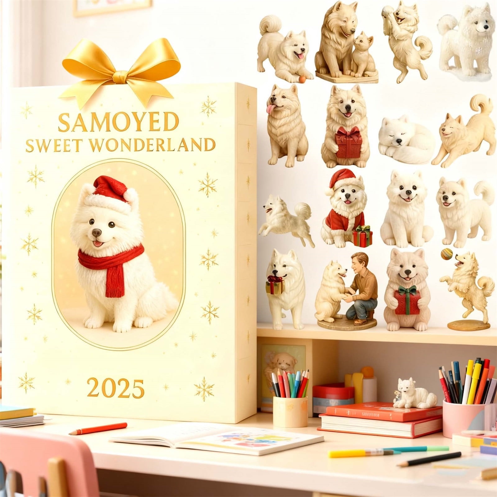 Click here for Usrhha Samoyed Advent Calendar 2025  24 Days Acryl... prices