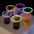 Glo Pro Glow Party 20 Count 16oz Multicolor Light up Party Cups ...