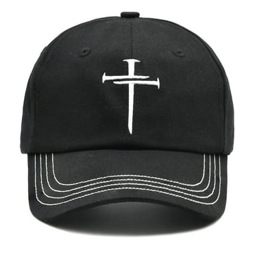 Waldeal Cross Jesus Hat, Christian Hats for Men Women, Religious Gifts ...
