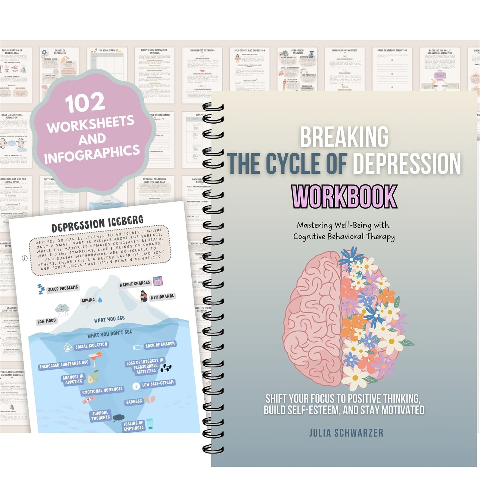Breaking the Cycle of Depression Workbook By Julia Schwarzer – a Step ...