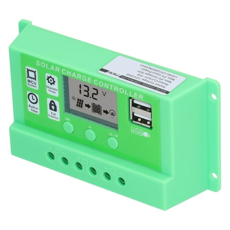 Charge Controller, Charge Controllers Solar Panels 3-Stage PWM Charging ...