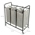 Free Shipping! Better Homes & Gardens Laundry Sorter, 3 Bag Metal ...