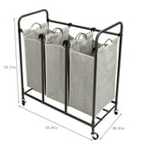Free Shipping! Better Homes & Gardens Laundry Sorter, 3 Bag Metal ...