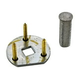 Renovators Supply Dummy Door Knob Spindle 1 in. Dummy Door Handle ...