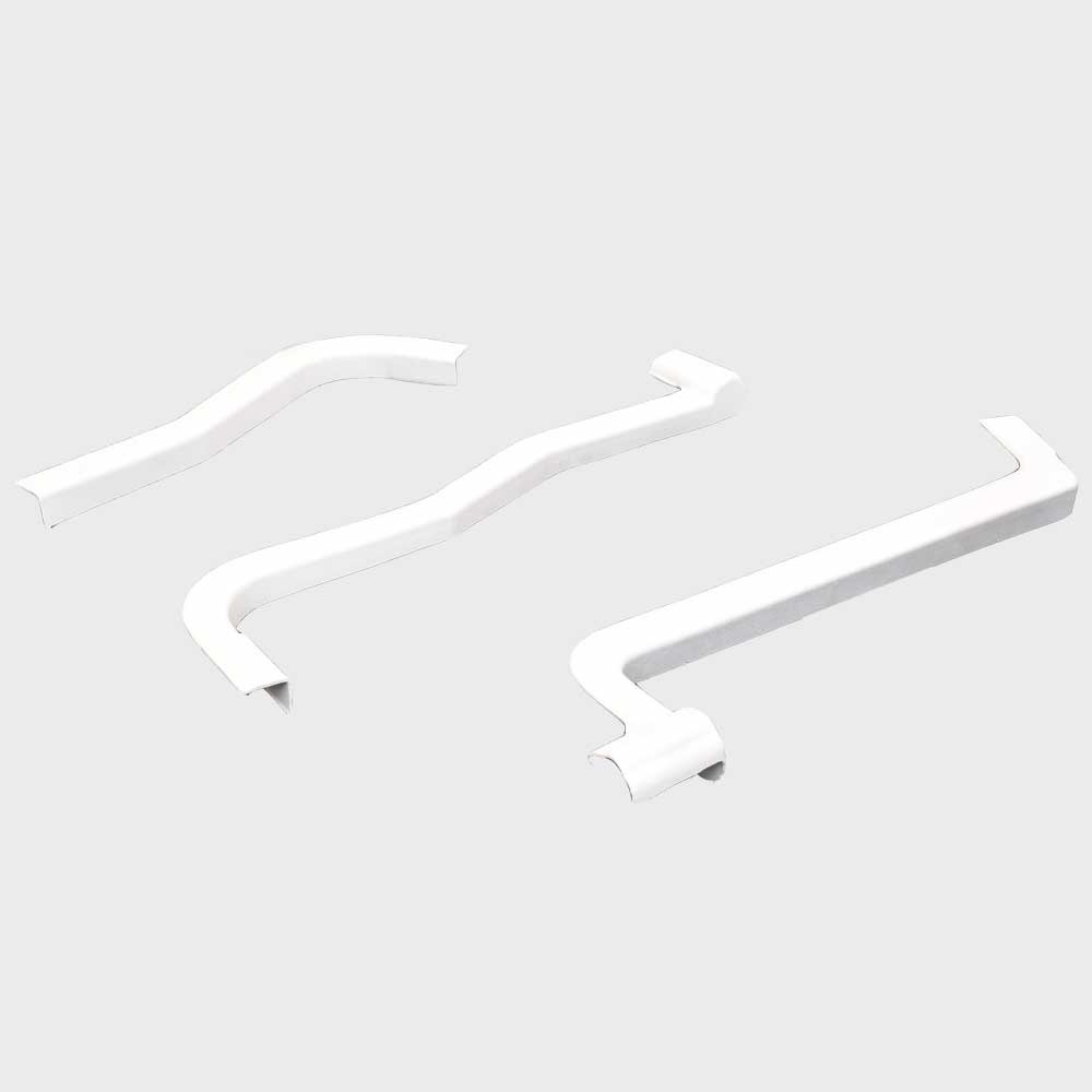 Boat Transom Trim 9893380 | White Plastic (Set of 3) - Walmart.com