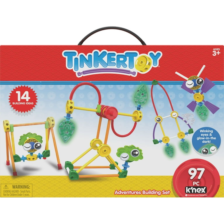 Tinker Toys Building With A Car