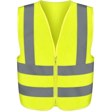 A-SAFETY 21 Colour High Visibility Neon Vest with Pockets for Running ...