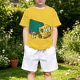 CAIVO T-Shirts Boys Short Sleeve Tops Kids Lightweight Daily Wear Tee ...