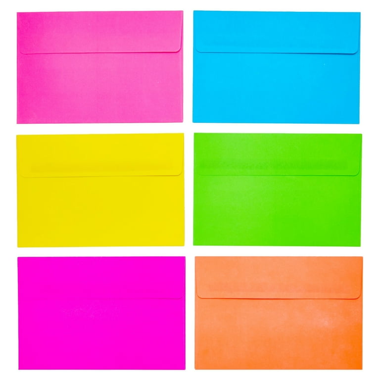 Bright Colored Envelopes