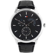 WATCH TOMMY HILFIGER STAINLESS STEEL BLACK BLACK MEN 1710391 - Walmart.com