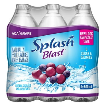 Splash Blast 6x500ml Lemon flavour, 6x500ml - Walmart.ca