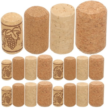 10pcs Tapered Natural Cork Bottle Stoppers Wine Corks Crafts 18*15*20mm ...