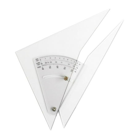 Drafting Triangle Ruler Scale Adjustable Angle Ruler for Architect ...
