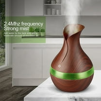 300ML Essential Oil Aroma Diffuser, Ultrasonic Humidifier with 7 Color ...