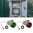 100A Current Meter 0-100A Current Monitors Digital Larger LED Screen ...