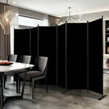 YASRKML 6 Panel Folding Privacy Screen, 6Ft Tall Room Divider with ...