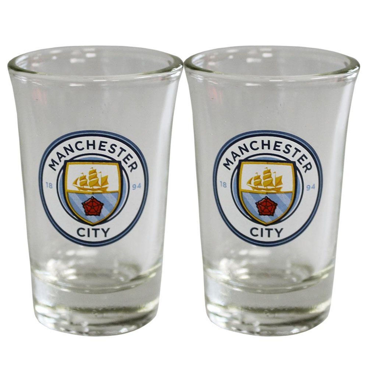 Click here for Manchester City Shot Glass Set Of 2 One Size prices