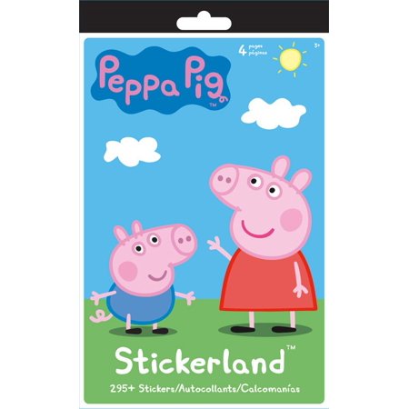 Stickerland Pad - Peppa Pig - 4 pages Toys Gifts Stationery New st5281 ...
