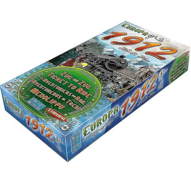 English Version Of The Rail Tour Ticket To Ride 1912 Expansion - Walmart.ca