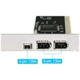 3 Port IEEE 1394 Firewire Card PCI Firewire Adapter IEEE 1394 PCI ...