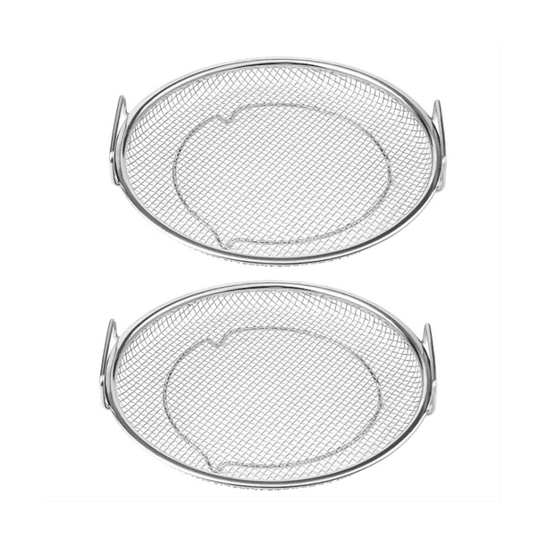 Symkmb Stainless Steel Frying Oil Residue Filter Screen Ear Oil Drain ...