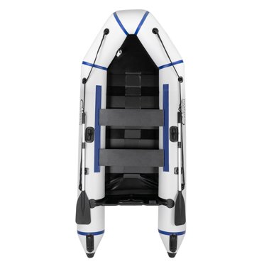 BRIS 9.8Ft Inflatable Fishing Boat with Air Floor for Adults, Tender ...