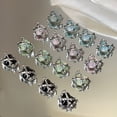 10 Pieces Nail Charms Nail Art Accessories Art Decoration Set with Dark ...