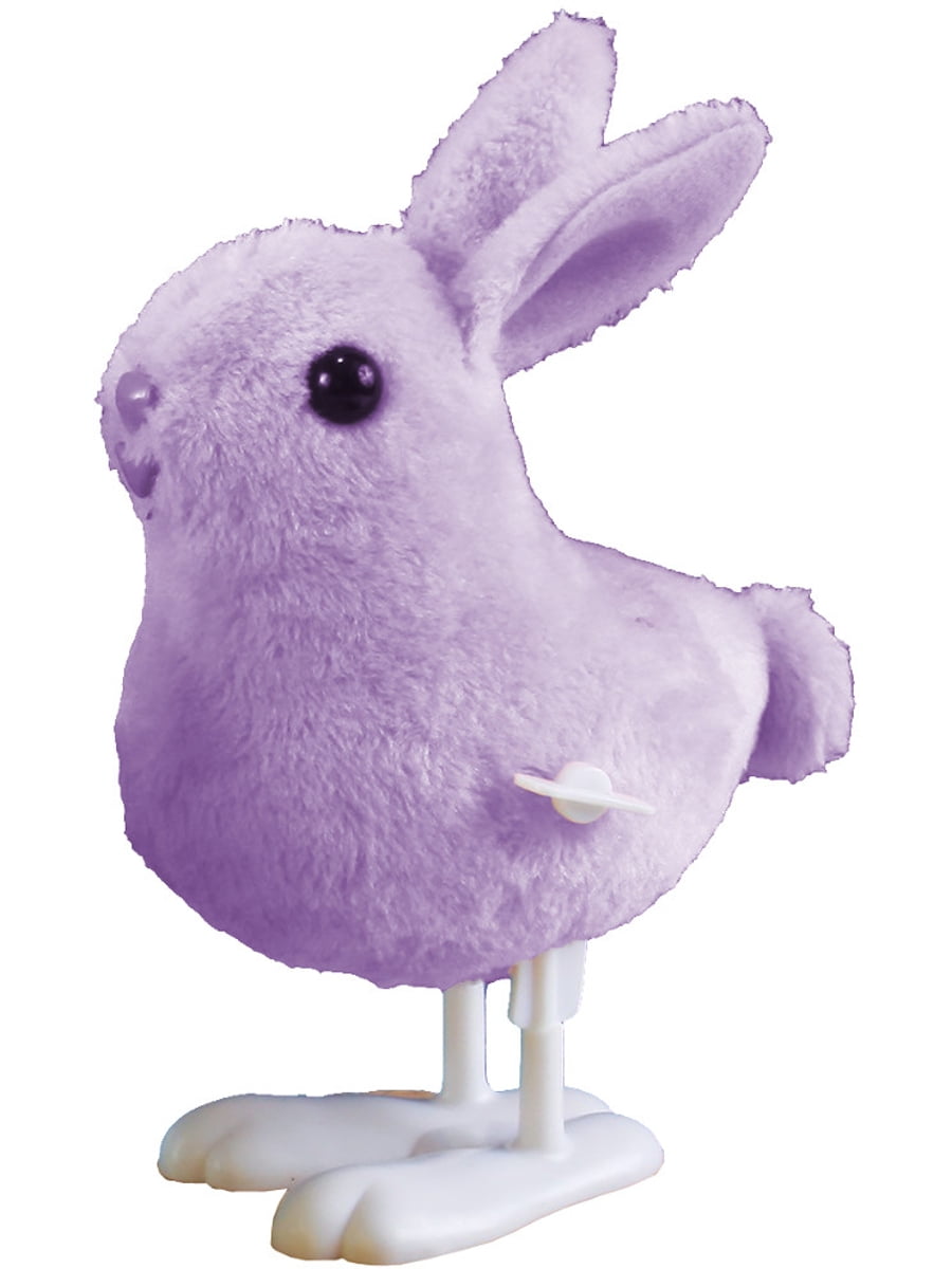 BlockBuster Costumes Large 7" Cute Plush Purple Easter Bunny Rabbit ...