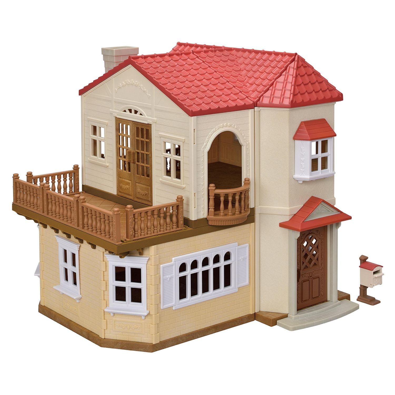 Click here for Calico Critters Red Roof Country Home Secret Attic... prices
