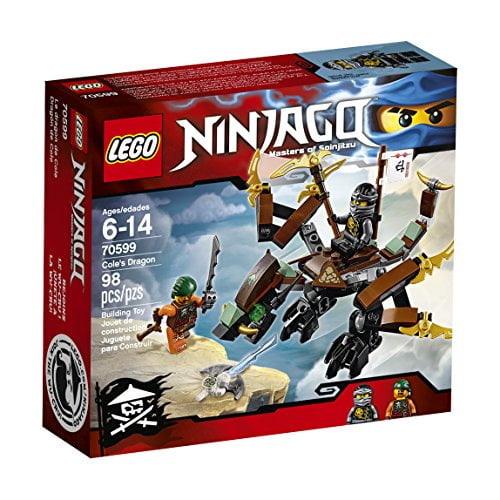 Kit de construcción LEGO Ninjago Cole's Dragon 70599 (98 pie | Walmart ...
