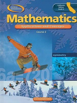 Pre-Owned Glencoe Mathematics Course 2 California Edition: Applications ...