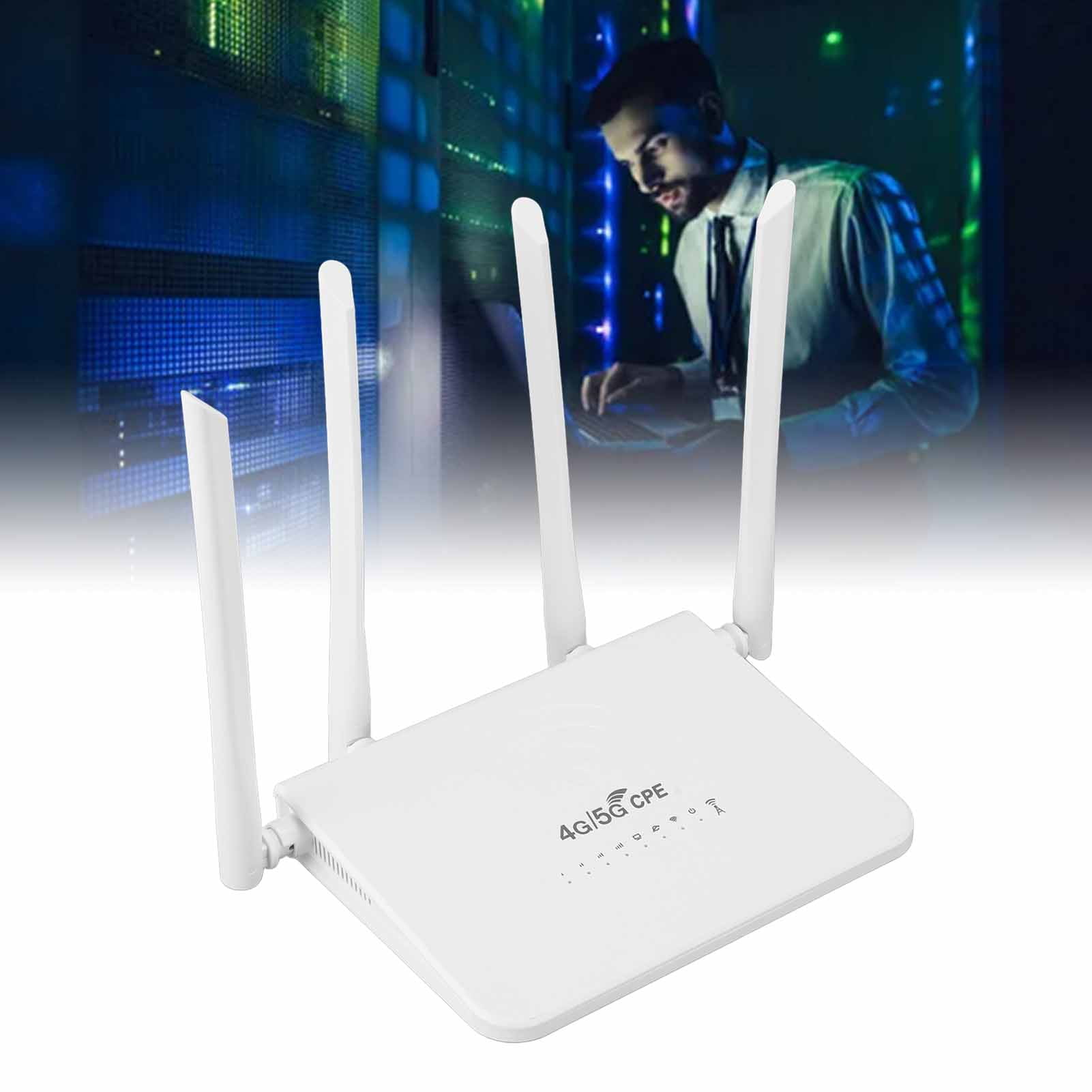 Enrutador WiFi 4G LTE CPE Para Exteriores, Enrutador WiFi 4G LET CAT4 ...