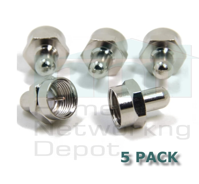 TERMINATOR, SCREW-ON F PORT CAP, 75 OHM, NON DC BLOCKING 5-2300MHZ FOR ...