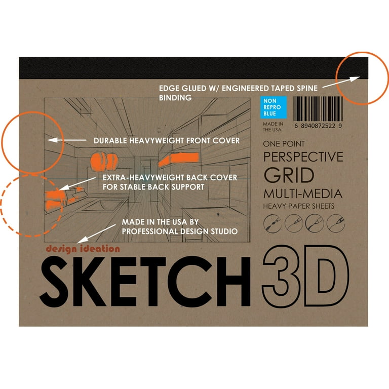 One Point Perspective Grid Template Perspective, Drawing Tutorial,