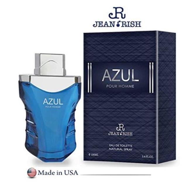 Jean Rish JR 08 3.4 fl oz 100Ml Azul Men Eau De Toilette Perfume ...